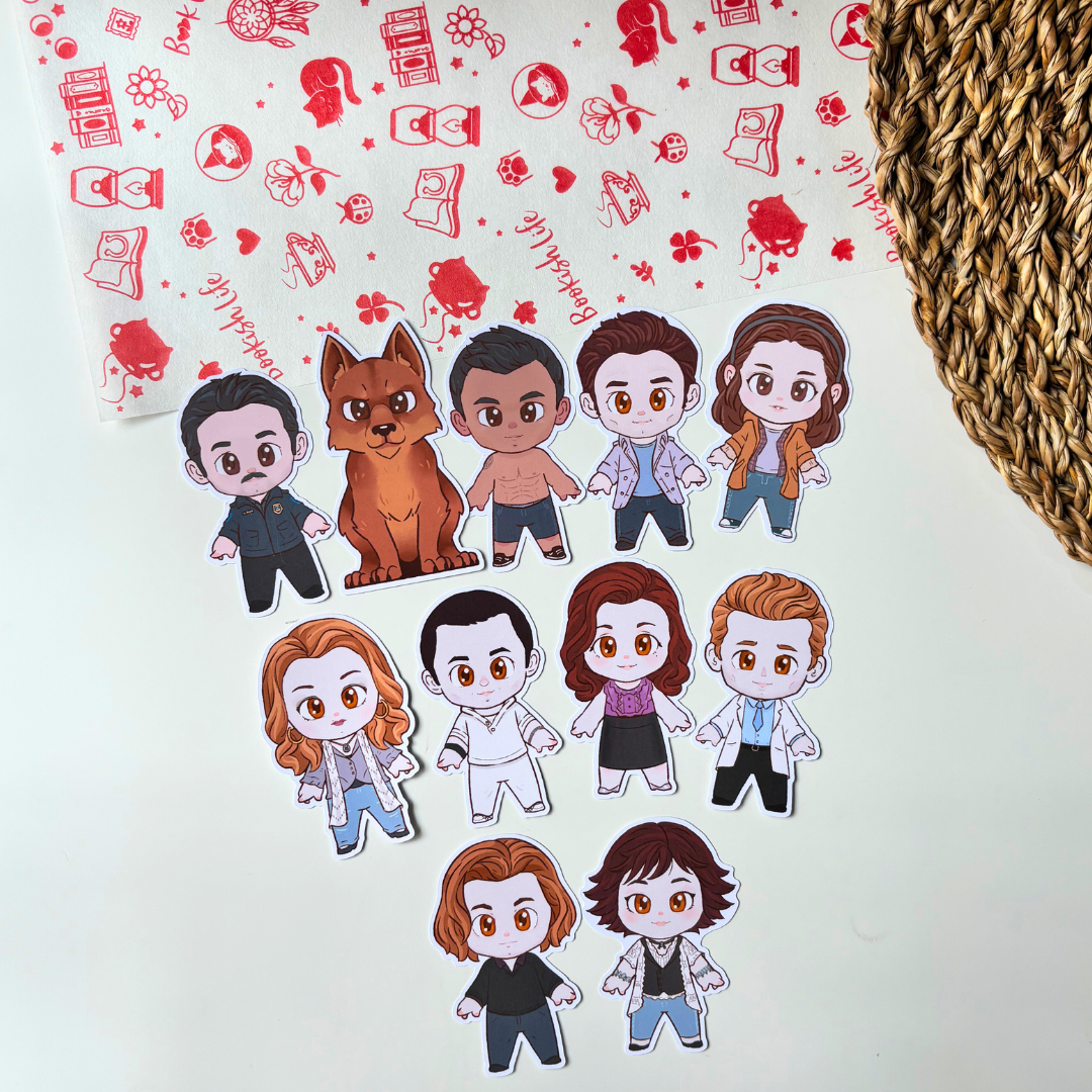 Stickers Crepúsculo – Conjuro Literario